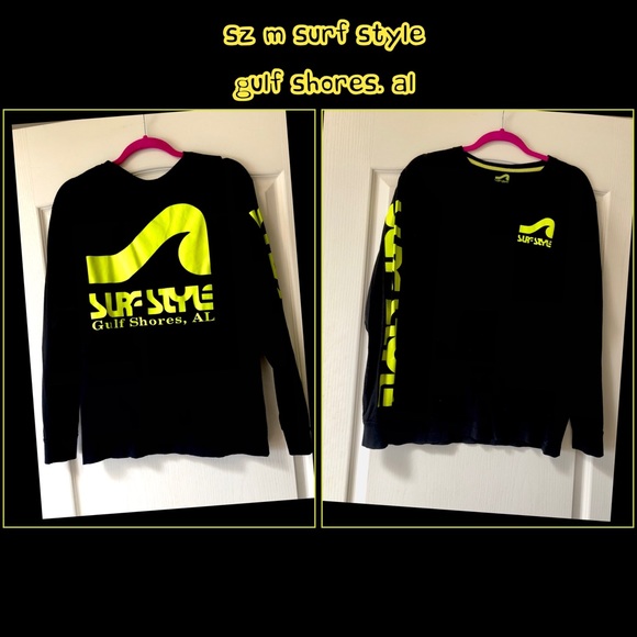 surf style | Shirts | Sz M Long Sleeve Tee From Gulf Shores Alabama ...